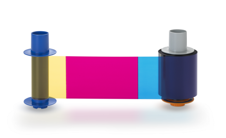 HDP5000e YMCK Full Colour Ribbon (500 images) : Unicard