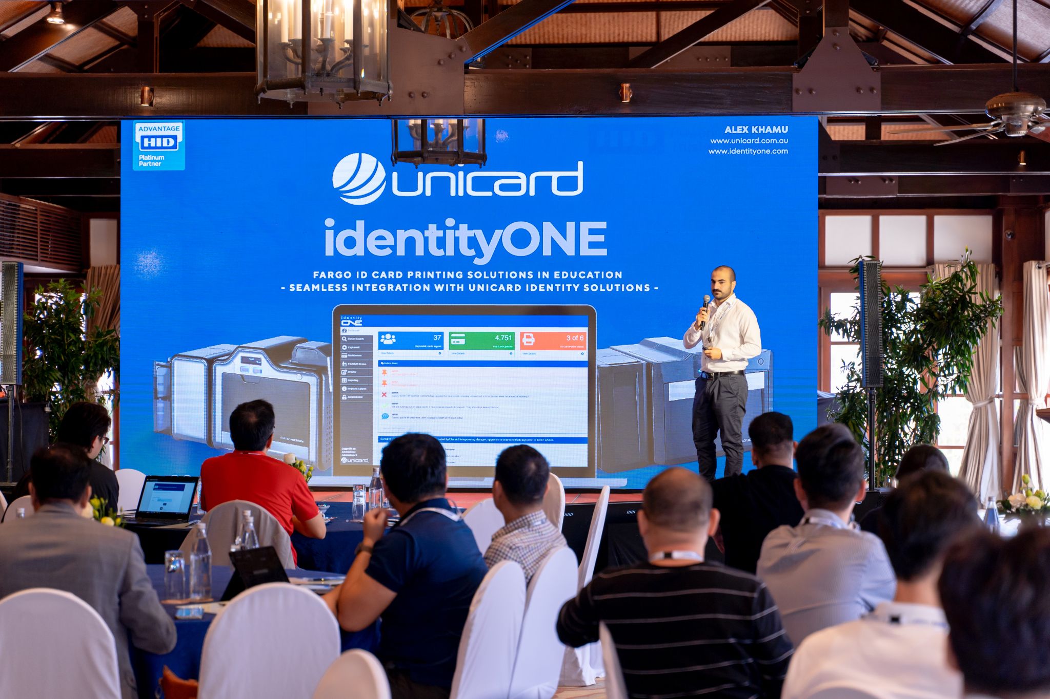 Australia's leading Fargo supplier for over 10 years running - HID Partner Summit 2025 : Unicard